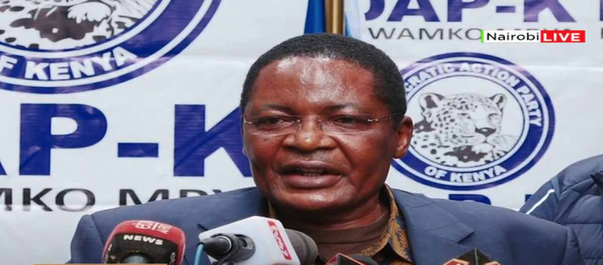 'What Mudavadi did was suicide bombing,' says Kenneth Marende as he ...