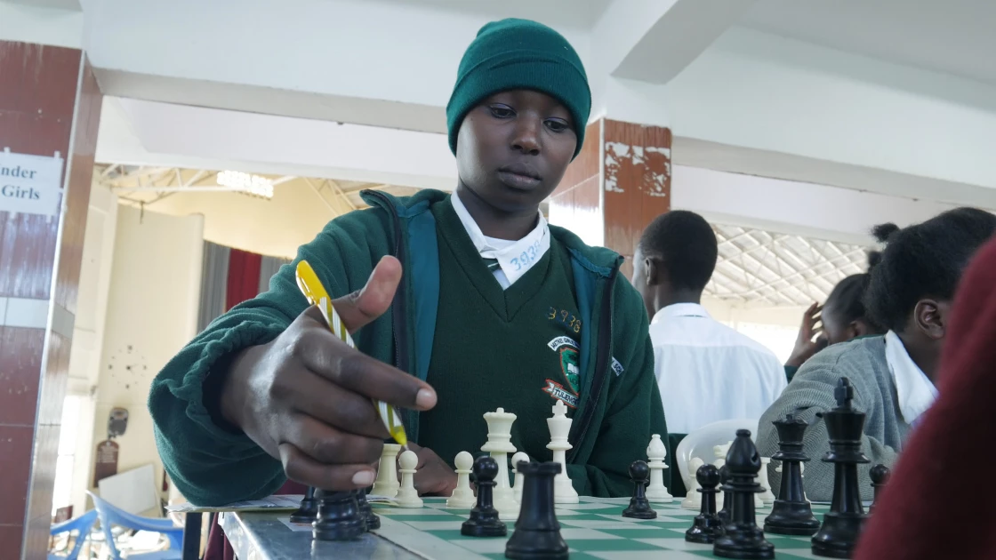 Wanjala says chess sport key in unlocking brain power