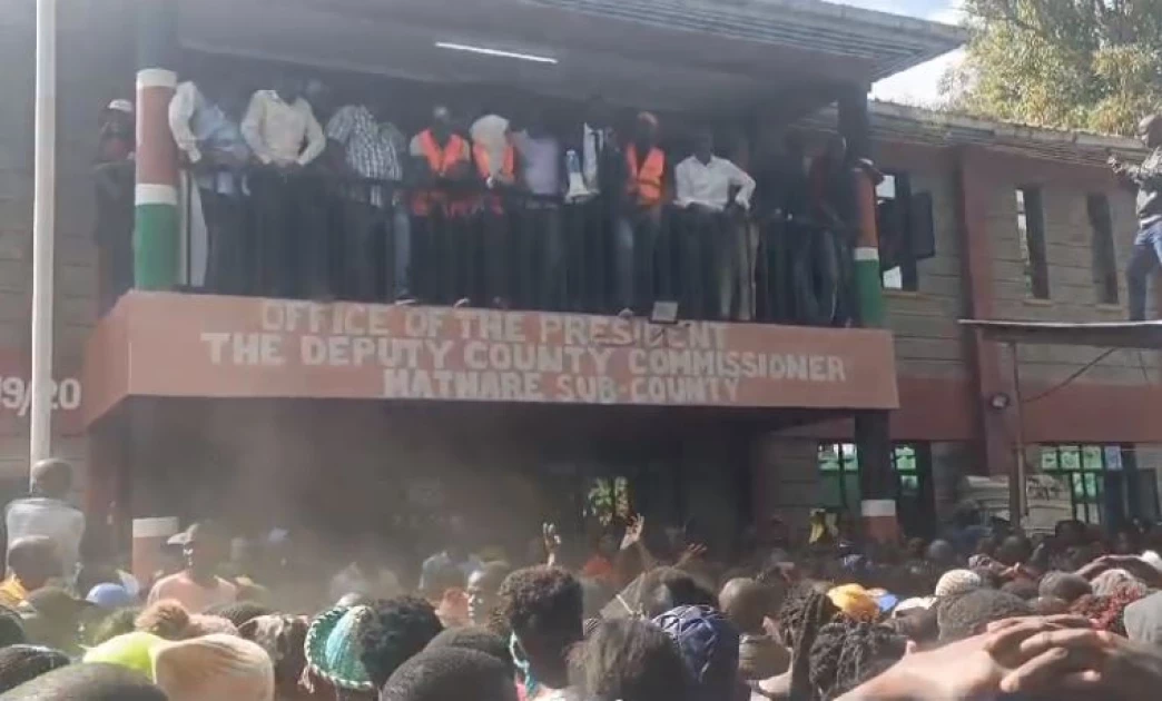 ODM flood donations drive in Mathare interrupted by goons