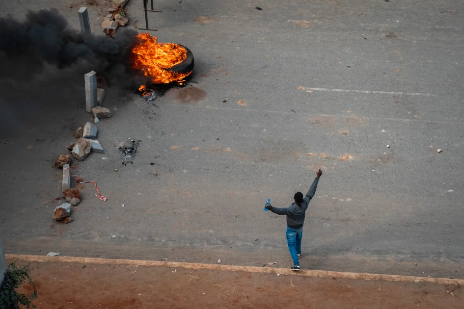 Githurai protests: Police say 20 officers injured by youth, vehicle ...