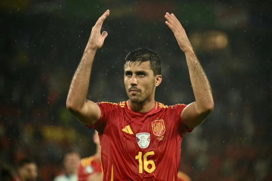 Reliable Rodri the rock behind Spain's sparkling Euros