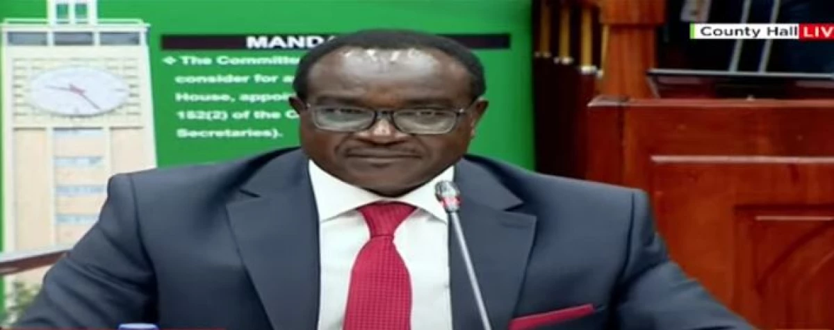 Education CS nominee Ogamba defends his nomination amid experience concerns