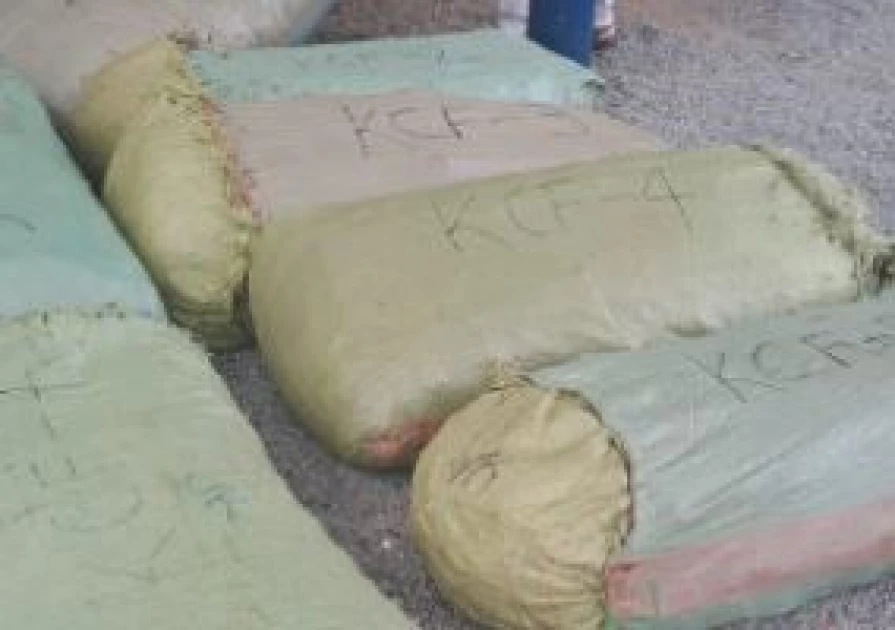 Police seize bhang worth Ksh. 5 million in Thika, suspects escape