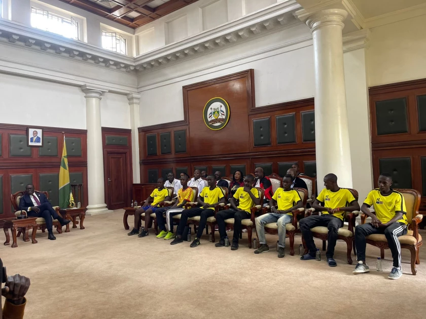 Highway Secondary School Football Team honoured by Governor Sakaja ...
