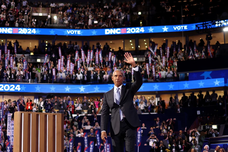 'Yes she can:' Obama says US ready for a Harris presidency