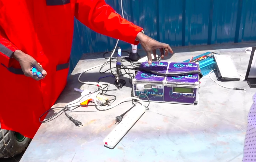 MADE IN KENYA: University lecturer making electric batteries for e-vehicles