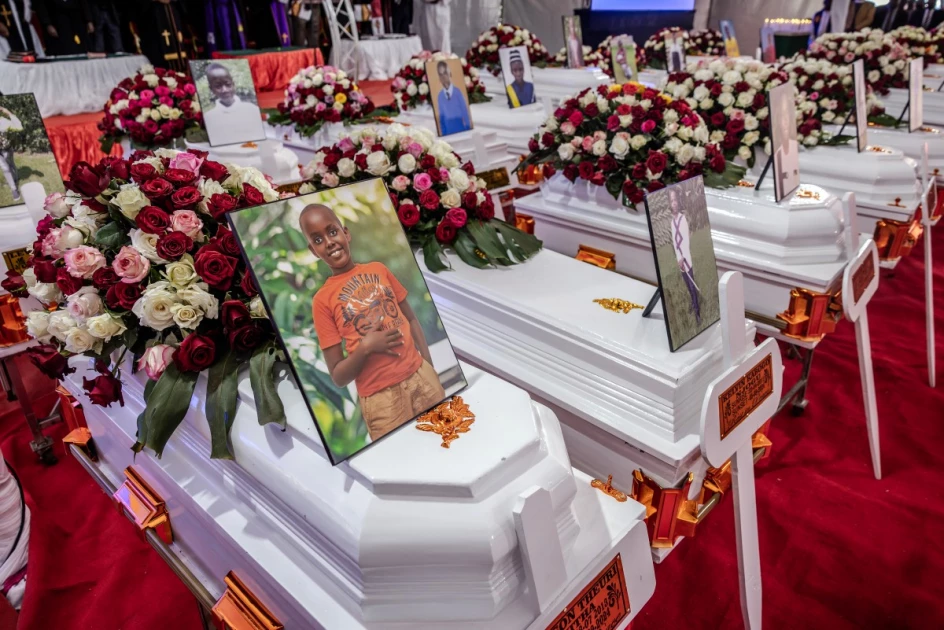 Emotions run high as thousands gather at funeral service for Endarasha ...