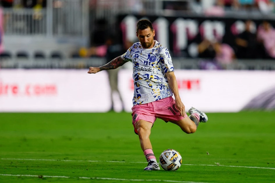 Messi scores two as Miami clinch MLS Supporters' Shield