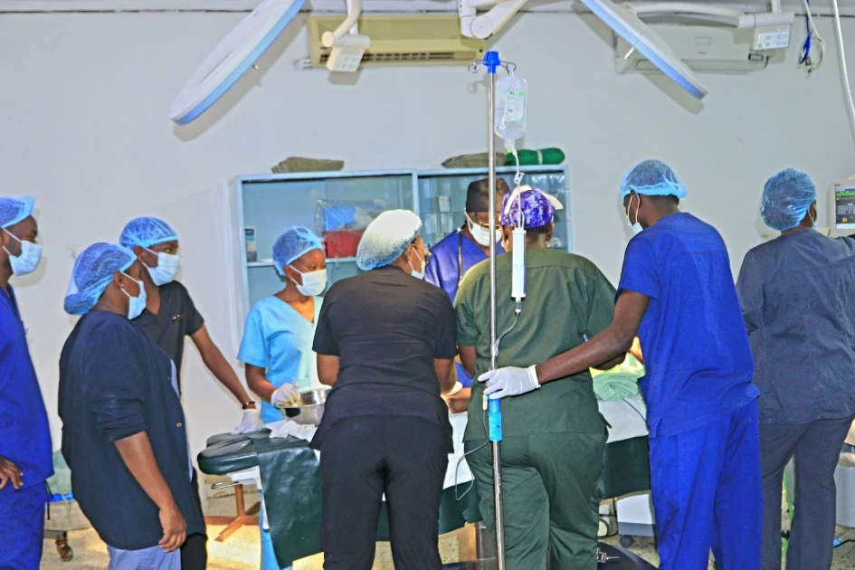 120 patients booked for free Hernia Treatment at Mbagathi Hospital