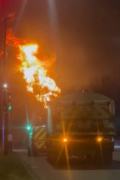 London's Heathrow airport closed after fire causes major power cut