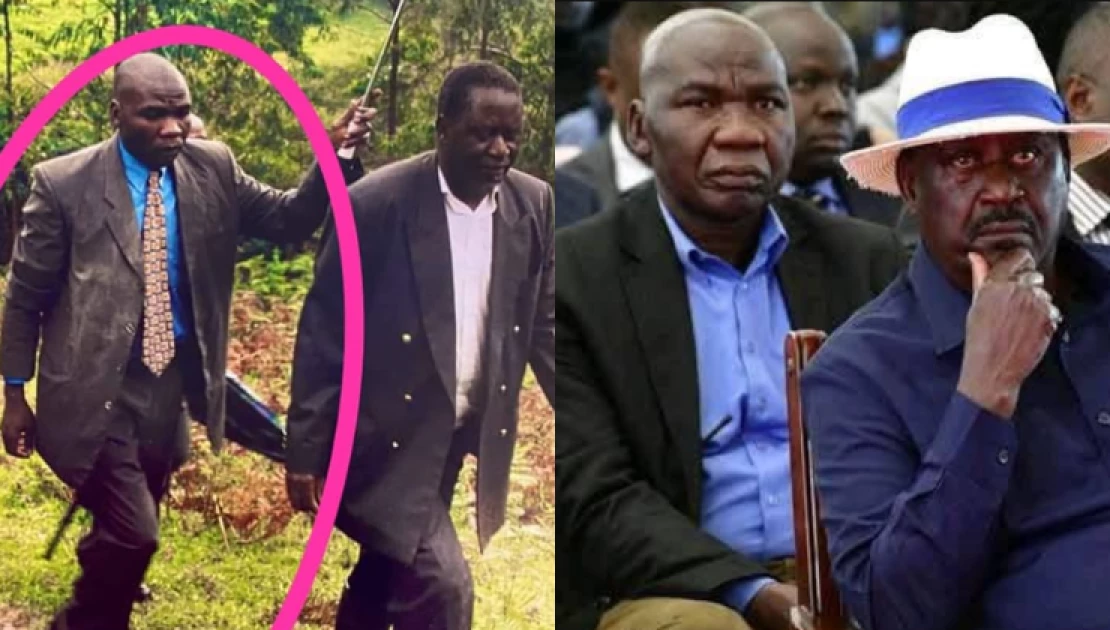 Raila Odinga’s longtime bodyguard dies at a Nairobi hospital