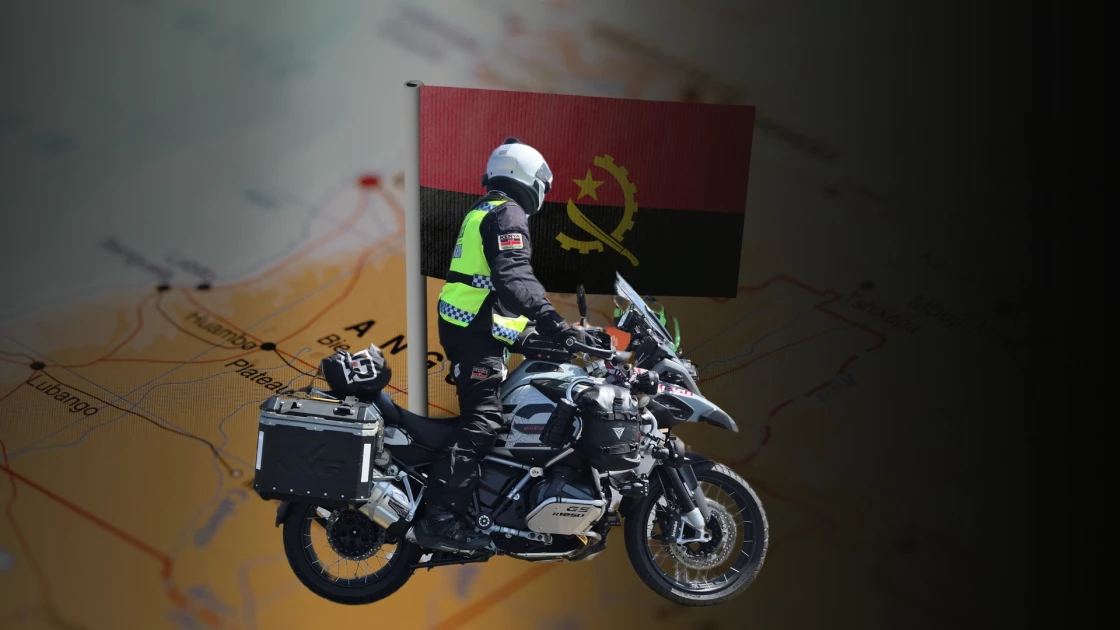 Around Africa on Motorcycle: Kenyan riders finally arrive in Angola