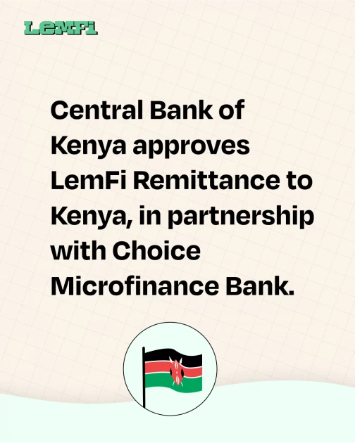 Central Bank of Kenya approves LemFi Remittance to Kenya, in ...