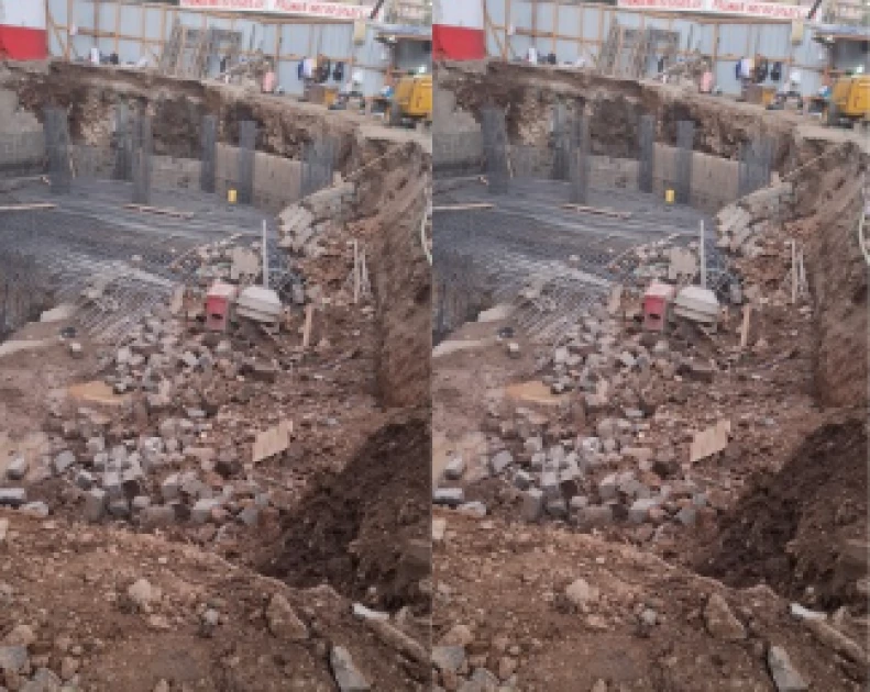 Six people rescued after building collapses along Kirinyaga Road