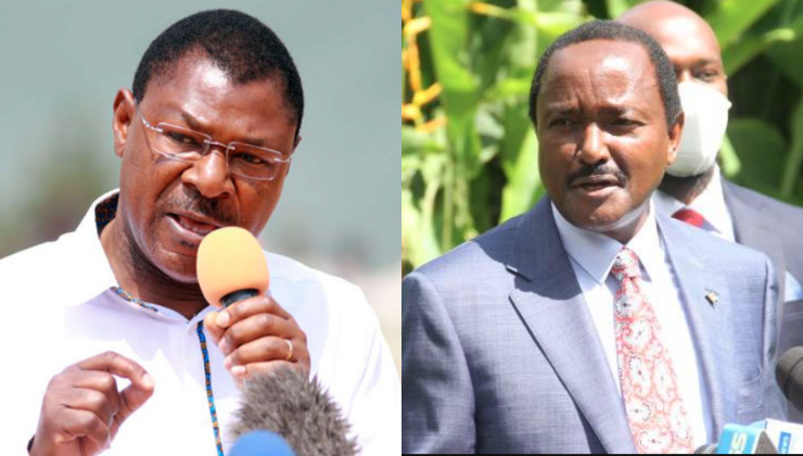 'Do not be coerced into joining Azimio,' Wetangula tells Kalonzo